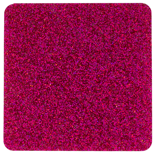 Hot Pink holographic sparkly Glitter Cast acrylic sheet 1/8" - PS Excl